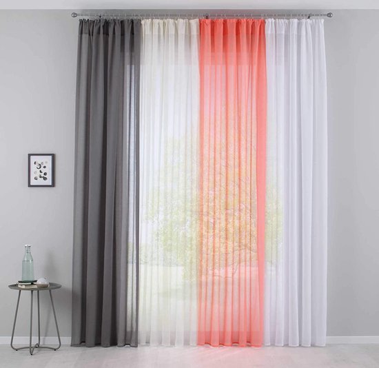 Premium Vitrage – Woonkamer Raam Accessiores – Curtains – Voile | bol