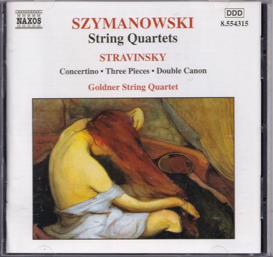 Works for string quartet - Karol Szymanowski, Igor Stravinsky - Goldner String... | bol