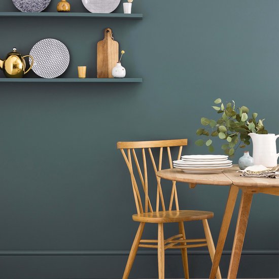 Rust-Oleum Groen Chalky Finish Muurverf - Diepe Zee 2,5L | bol.com