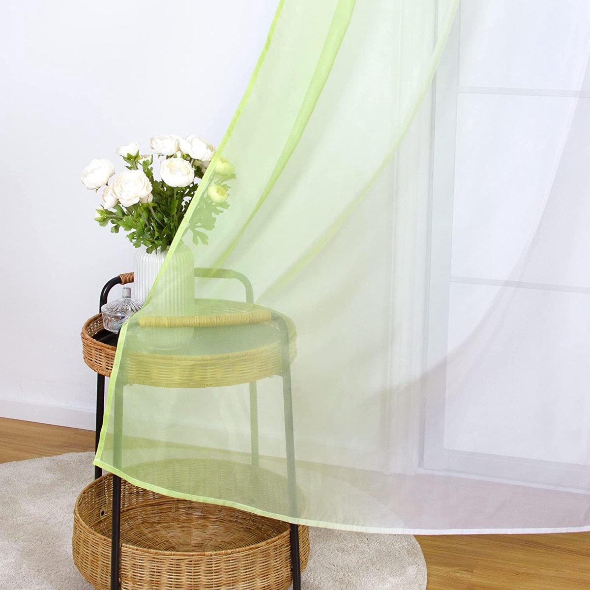 Premium Vitrage – Woonkamer Raam Accessiores – Curtains – Voile | bol.com