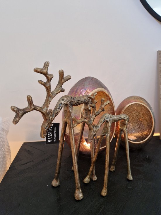 Alinterieur - Dun rendier/hert met lange poten - Kerst - Smal | bol