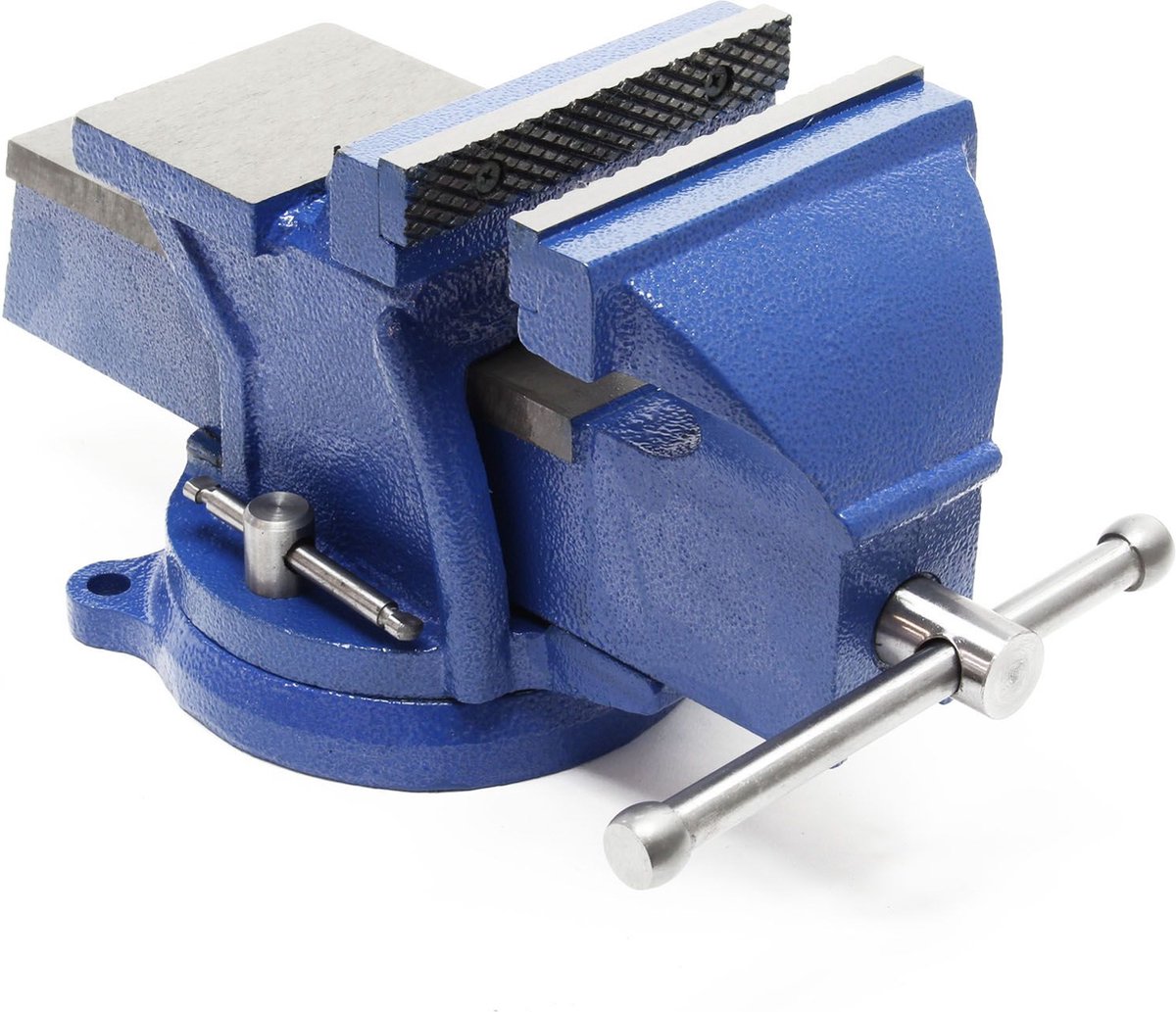 Bankschroef Heavy Duty 150mm bekken met aambeeld voor werkbank | bol.com