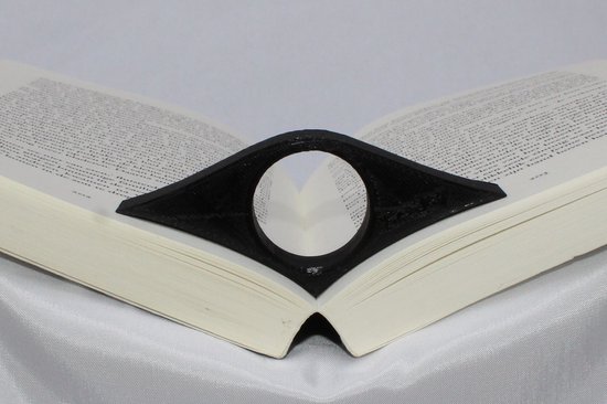 READSY – Porte Page – Noeud – Diamètre 3 cm – Large – Zwart – Anneau de ...