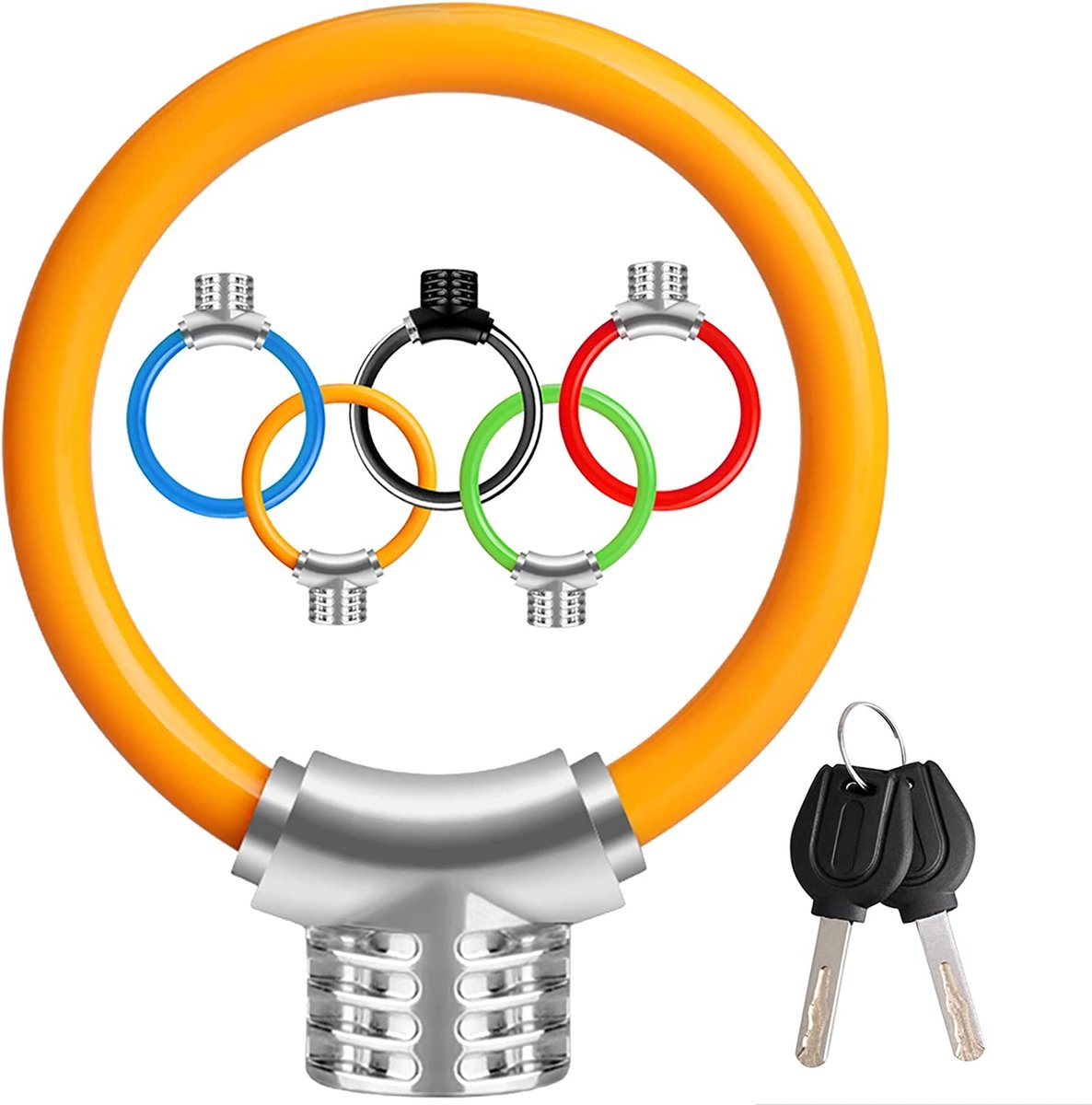Premium fietsslot - anti diefstal – safety fietsslot – bicycle lock ...