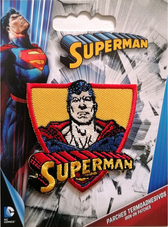 DC Comics - Superman Gezicht - Patch | bol.com