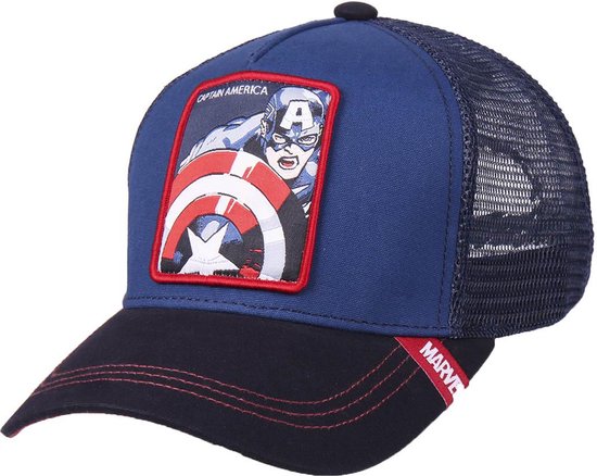 Marvel - Captain America Blue Baseball Cap | bol.com