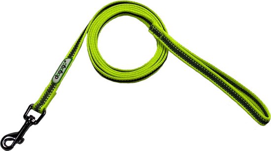 Dogogo antislip riem met handvat 14mm geel 20m | bol