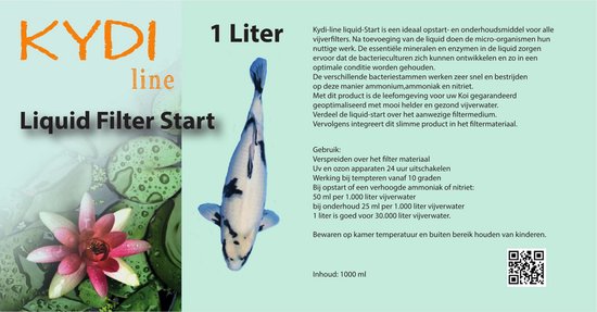 KYDI LINE Liquid Filter Start 1 liter | bol