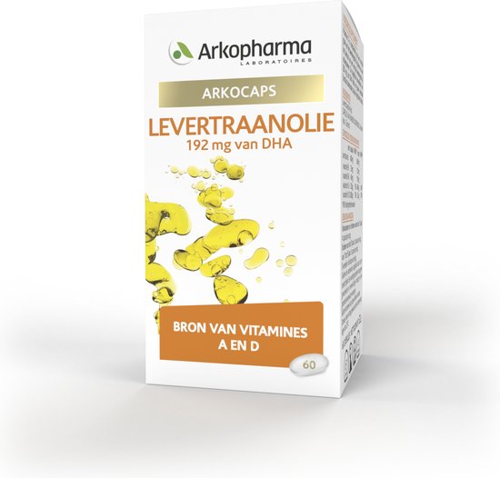 Arkopharma – Levertraanolie om een Normaal Beendergestel en Goede ...