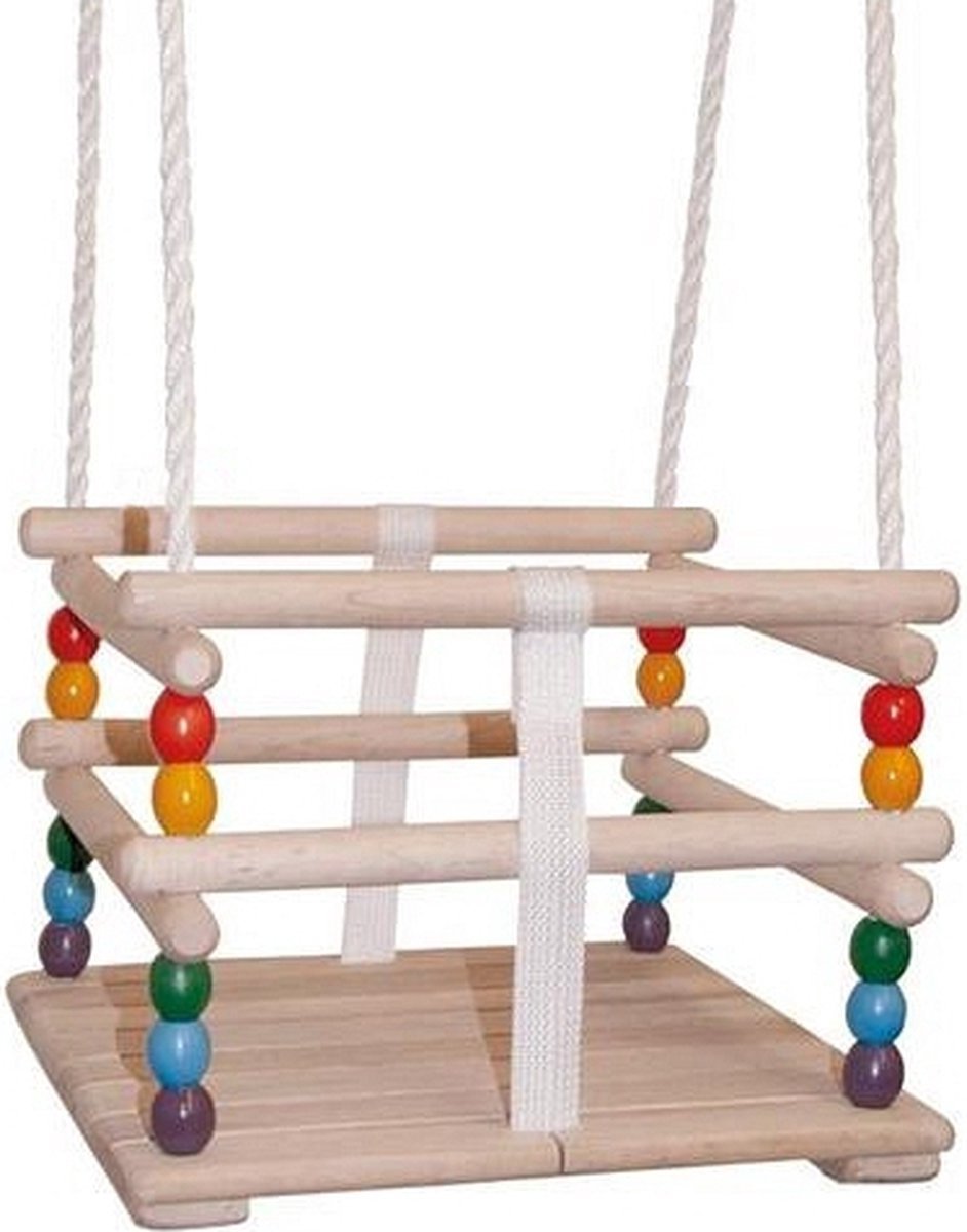 Houten Schommel voor Peuters & Kleuters - Schommel voor Kinderen ...