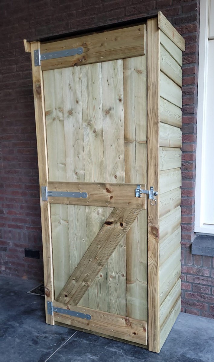 Tuin kast - Tuinkast enkel - Tuinberging - berging - Hout In Stijl ...