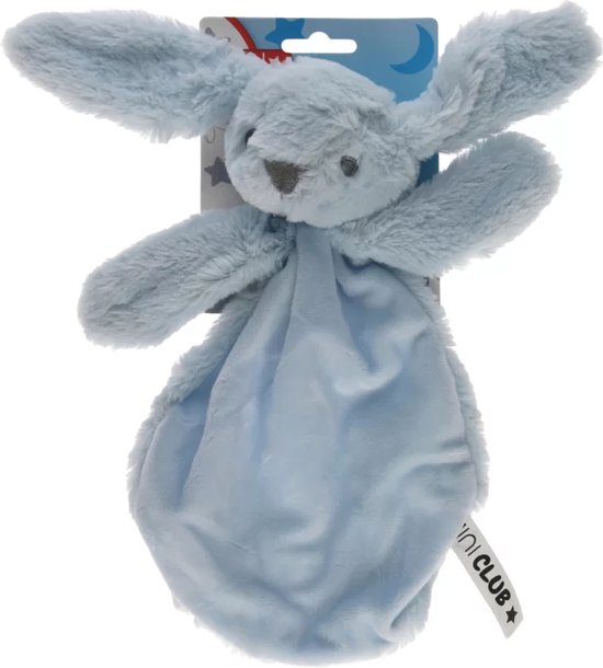 Mini Club - Knuffeldoekje voor Baby's - Konijn - Knuffelkonijn - 27 cm ...