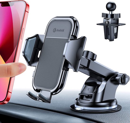 Telefoonhouder Auto - Smartphone Mobiel Houder | bol