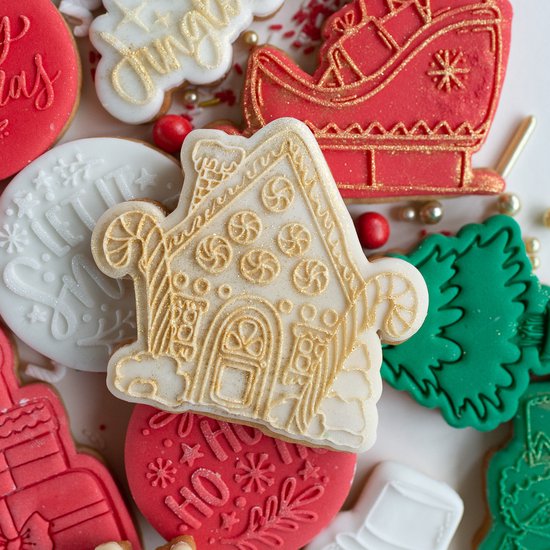 Gingerbread huisje – Embosser met cutter | Kerst collectie | bol.com