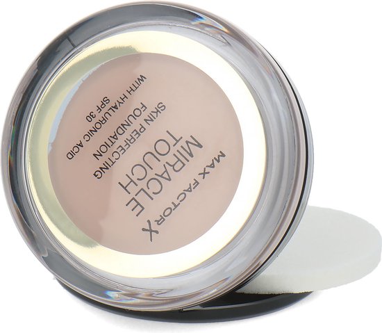 Max Factor Miracle Touch Skin Perfecting Foundation - 040 Creamy Ivory ...