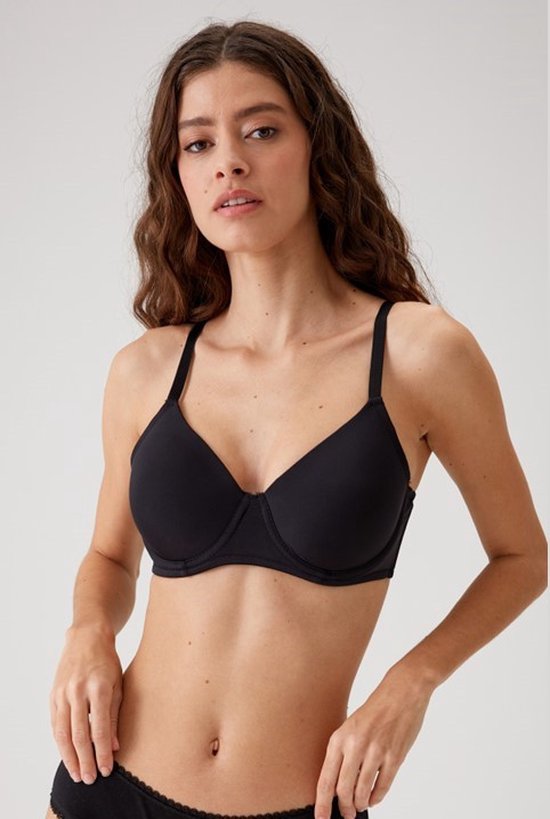 AMARANTA Barcelona Cup Regular Micro Bra- Black- 80B | bol.com