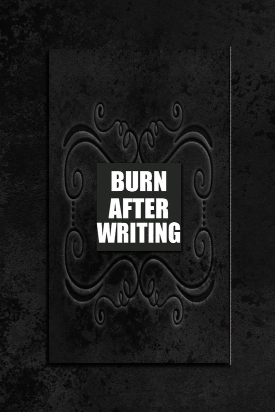 Burn After Writing Black Edition (ebook), Elbennar Jawad ...