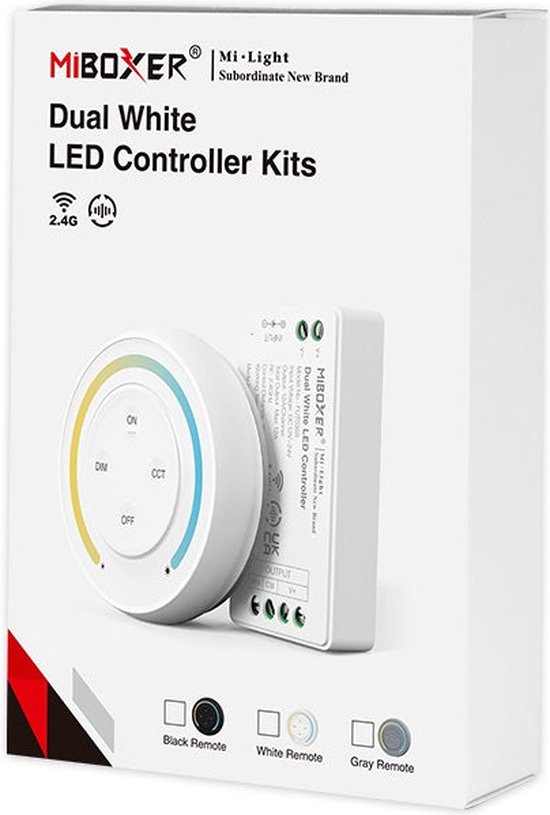 Mi-Light Mi-Boxer - (FUT035SA) - Dual White LED controller Kit ...
