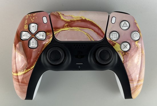 Sony PS5 DualSense draadloze controller - Ceramic Pink - Custom ... Sony PS5 DualSense draadloze controller - Ceramic Pink - Custom ...