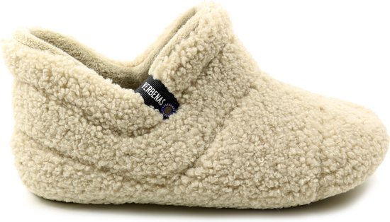 Verbenas Yeti Pantoffels - Sloffen - Dames - Beige - Maat 36 | bol.com