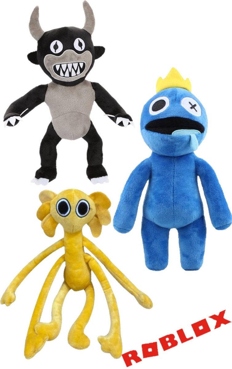 Roblox Knuffel - Rainbow Friends - Set knuffels - Pluche Rainbow ...