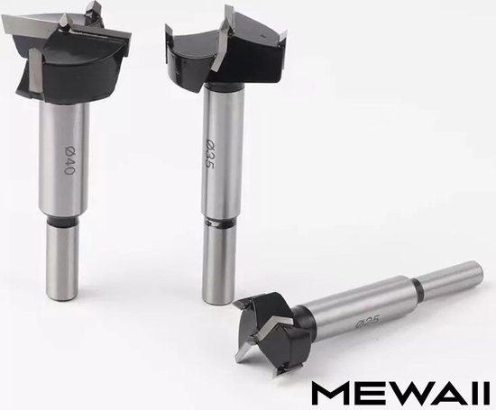 MEWAll® scharniergaten forstnerboor | kastdeur boor | kast deur boor ...