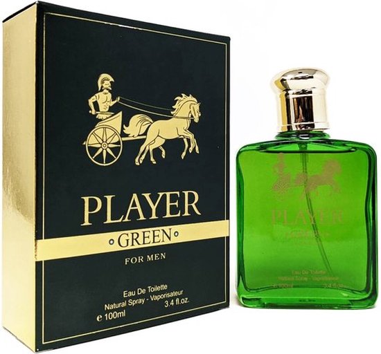 Player Green - eau de toilette - 100 ml - heren - Fragrance Couture | bol