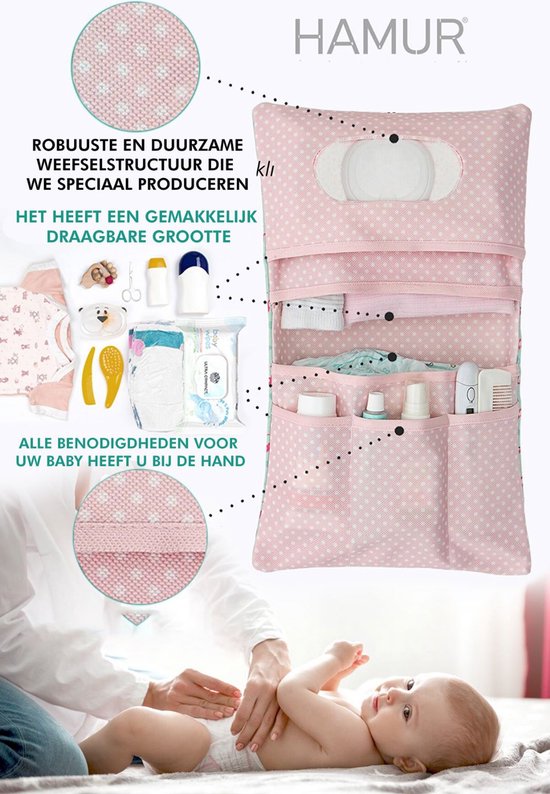 HMR-Luier organizer tas voor baby's-Waterafstotende luiertas met ...