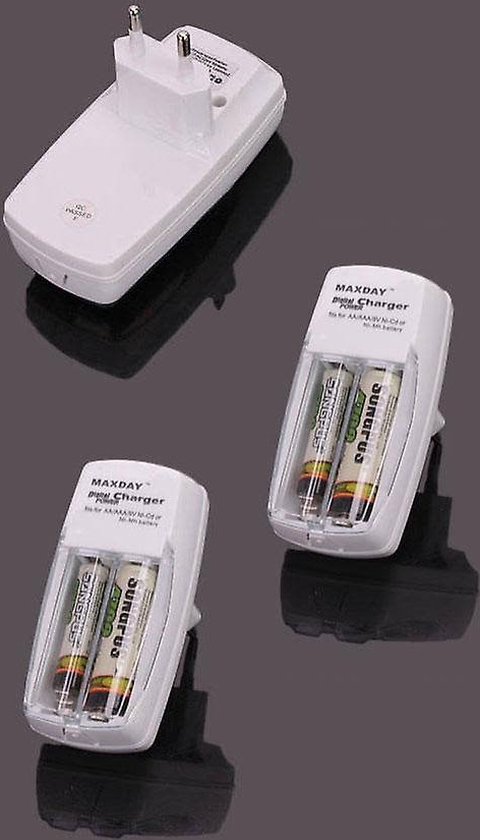 Borvat® | Batterijlader | AA | AAA | batterijen | bol.com