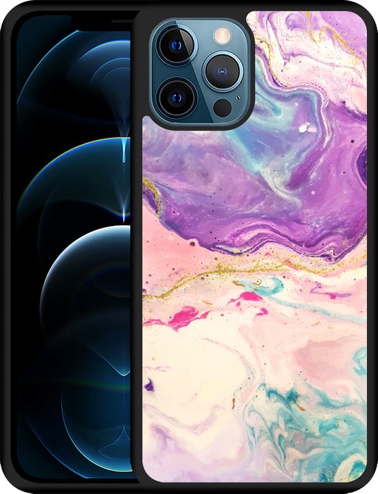 iPhone 12 Pro Max Hardcase hoesje Dromerige Kleuren - Designed by Cazy ...