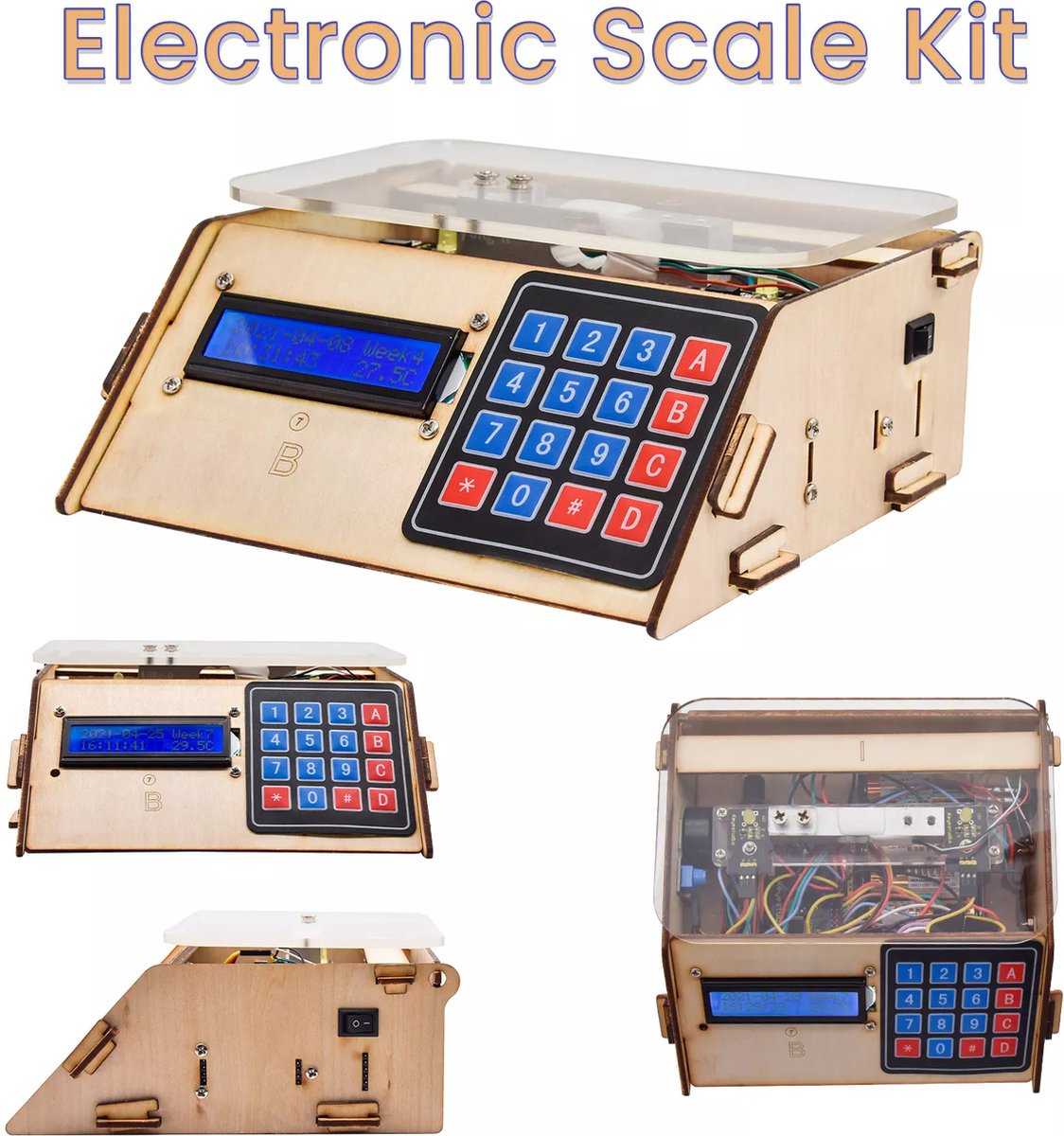 Keyestudio Scale - weegschaal Kit voor Arduino met standaard moederbord ...