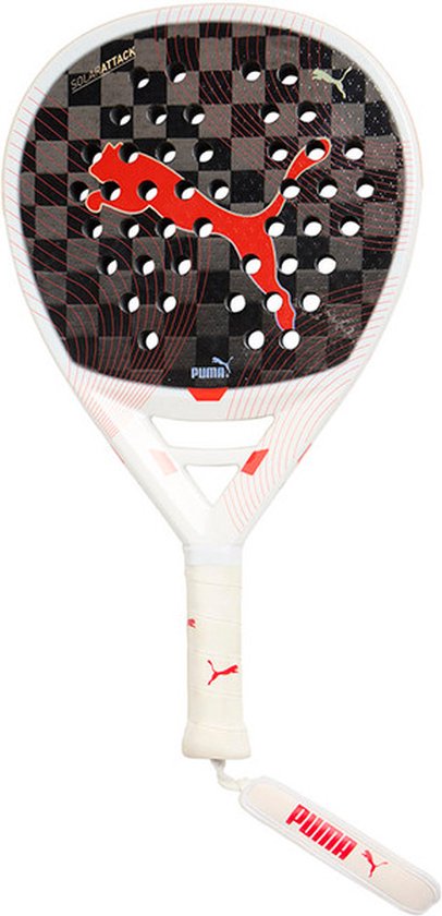 Puma Solar Attack Power - Padelracket - Black/White | bol.com