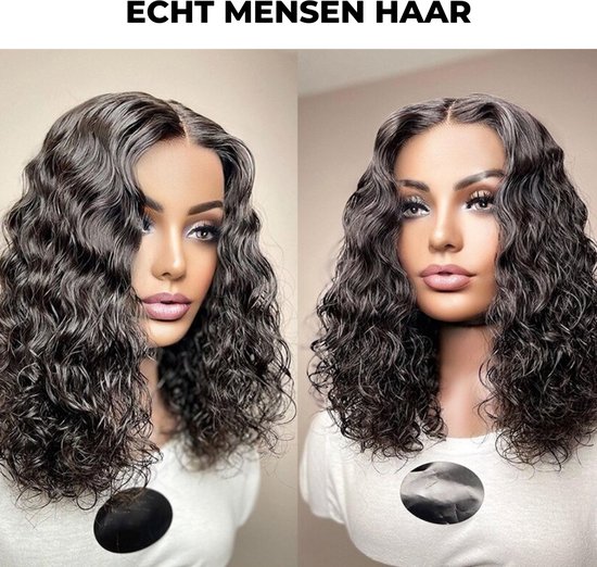 Pruiken Dames Echt Haar - Braziliaanse - Pruiken Dames - Echte ...