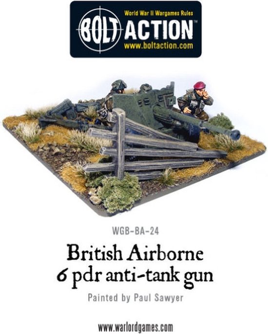 British Airborne Six Pounder AT Gun | bol.com