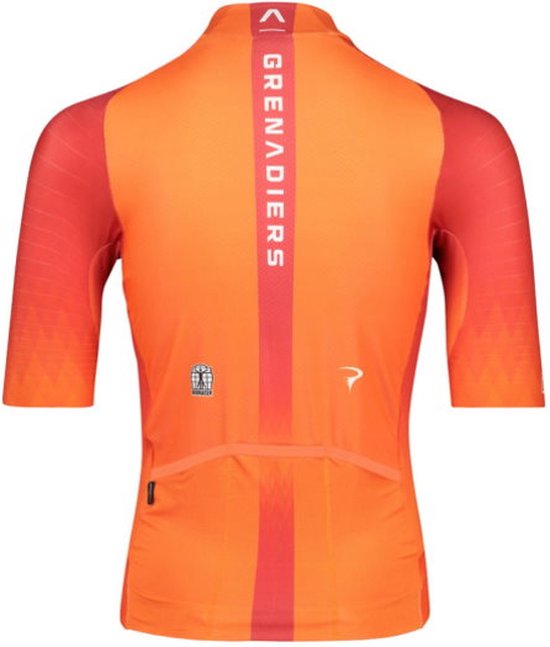 BioRacer Ineos Grenadiers Icon Fietsshirt Korte Mouw Heren Oranje | bol