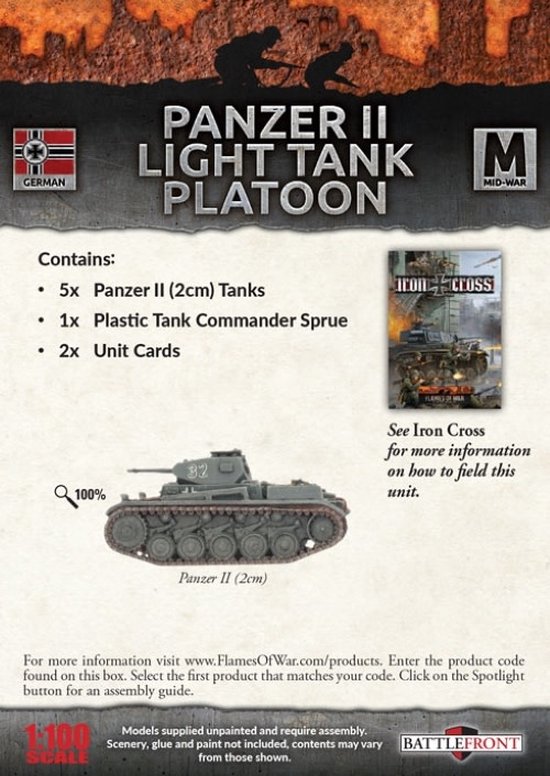 Panzer II Light Tank Platoon (MW) | bol.com