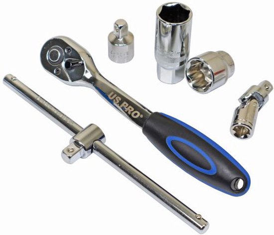 Super Lock Doppenset / Dopsleutelset met 72-tandige ratel 3/8" 26-delig ...