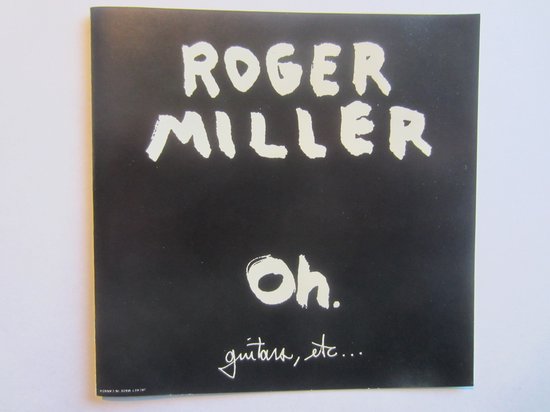 Oh, Roger Miller | CD (album) | Muziek | bol