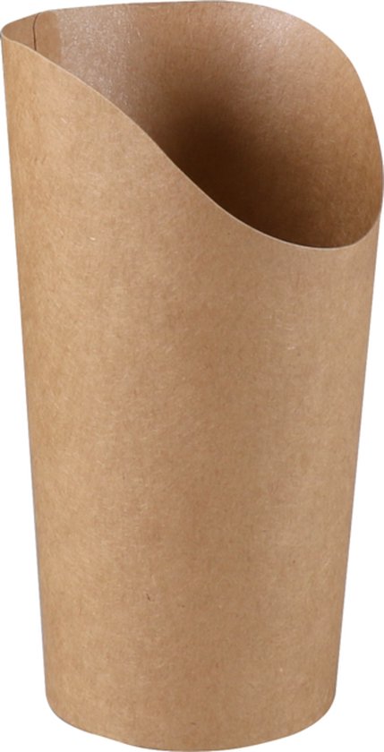 Biodore Bak - Kraft/PLA - 450ml - 16oz - bruin - 1000 stuks | bol.com