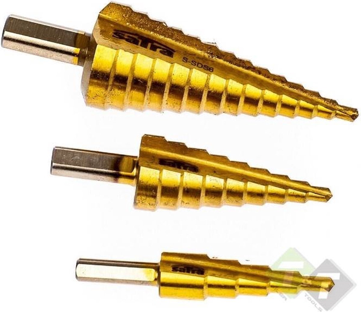 Stappenboor en freesboor set - 6 delig - Boren set - SATRA | bol.com