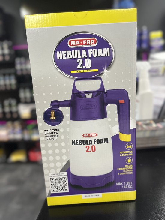 MAFRA - Nebula Foam 2.0 Hand Foamer - Compressed Air socket | bol.com