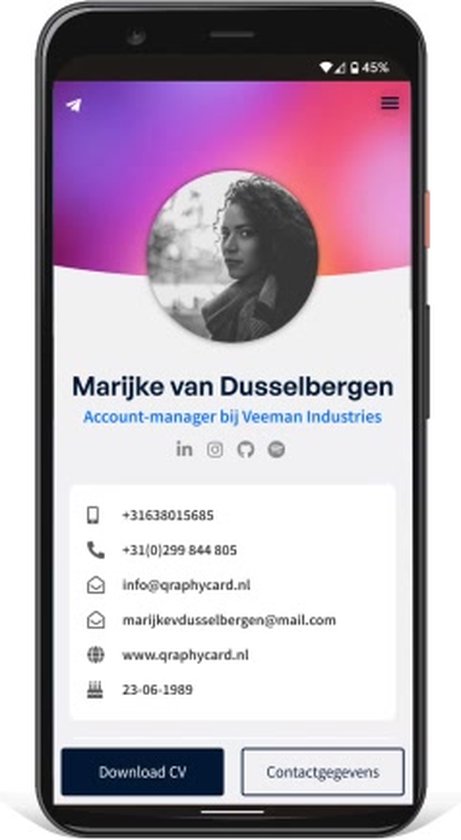 NFC Visitekaart met QR-Code | Deel eenvoudig en veilig jouw ...