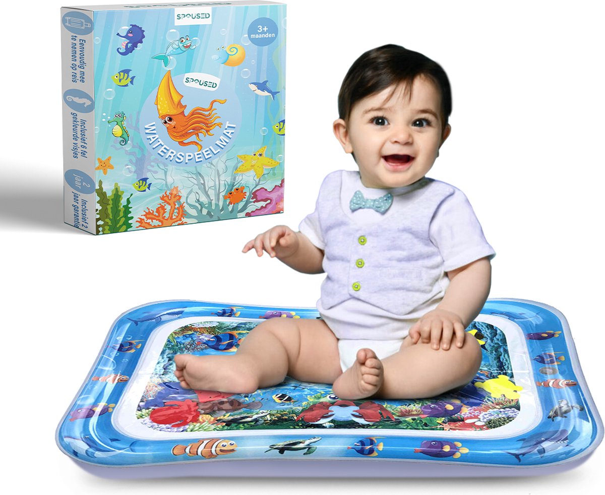 Spoused Waterspeelmat - Watermat - Speelmat baby - Speelkleed baby ...