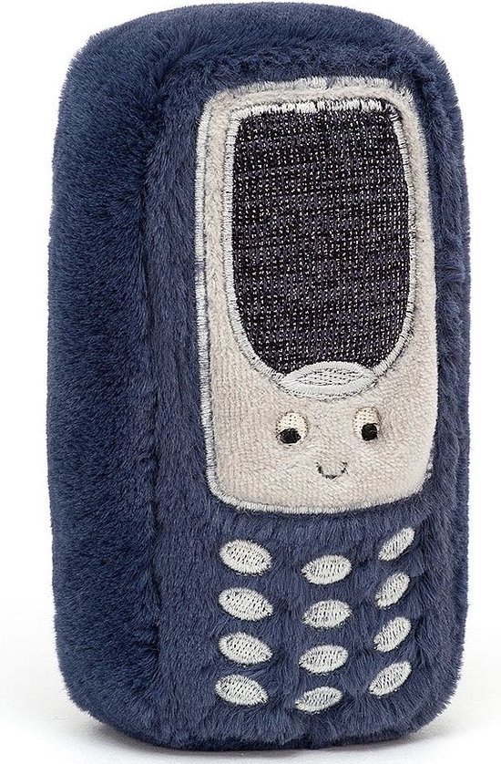 Jellycat - Wiggedy knuffeltelefoon met geluid - 15cm | bol