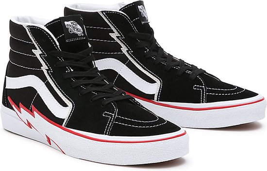 Vans UA SK8-Hi Bolt BLACK/RACING RED 42.5 | bol.com