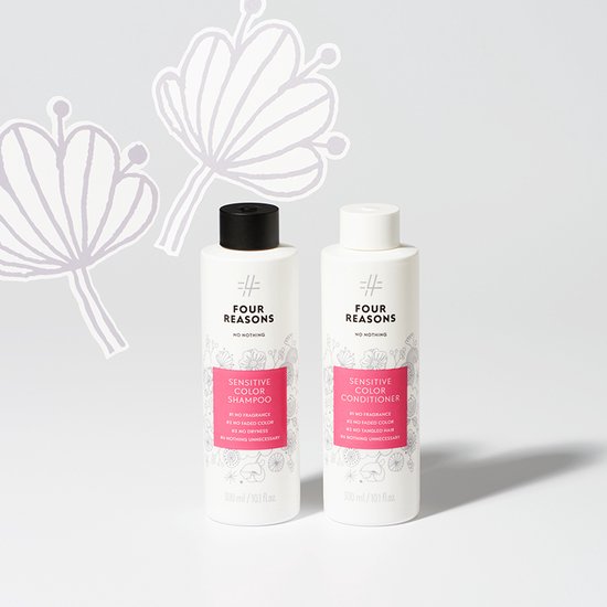Four Reasons - No Nothing Sensitive Color Conditioner - 300 ml | bol