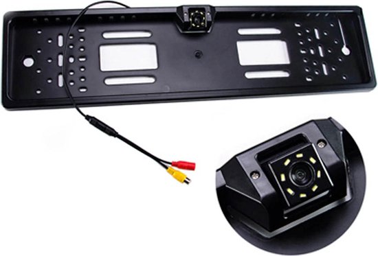 Kenteken / Nummerplaat Infrarood Achteruitkijk Camera (set) | bol.com