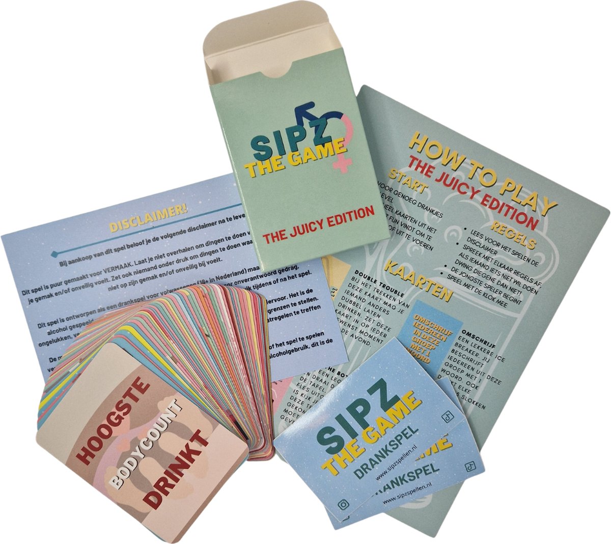 Sipz the Game - The Juicy Edition - Het spannendste drankspel - intieme ...