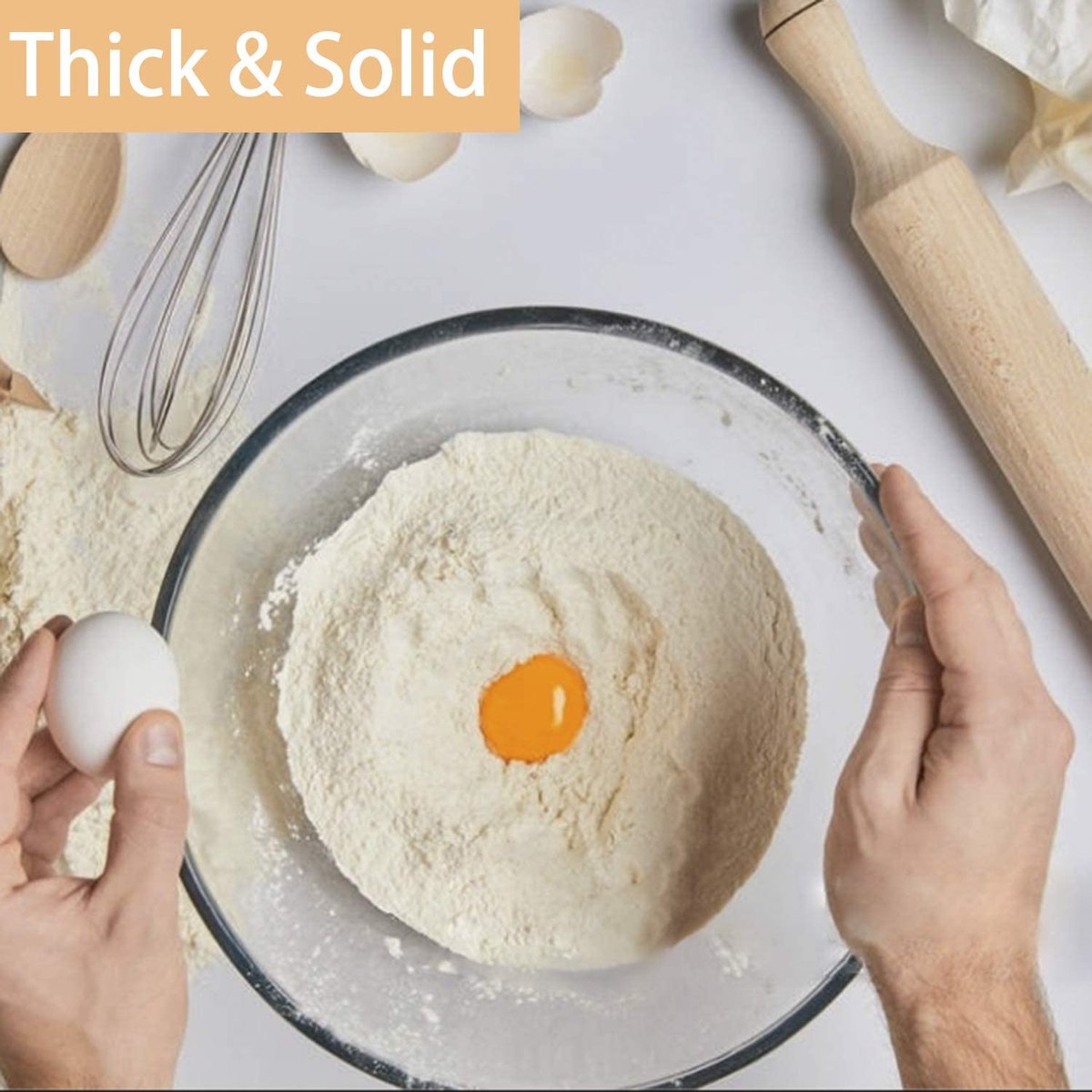 ChasBete Saladekom, glazen serveerschalen, set van 2 kristalglas ...