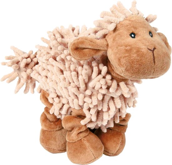 Trixie pluche schaap met geluid en elastische benen 21 cm | bol.com